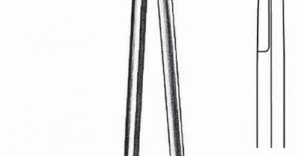 Dissecting Scissors, Metzenbaum-Nelson, Sharp/Sharp, Curved, 23 cm